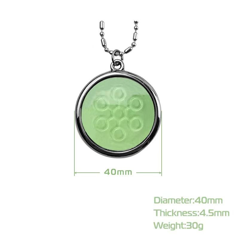Buy Energy Health Bio Disc Chi Pendant Necklace Apha Spin Chi Necklace ...