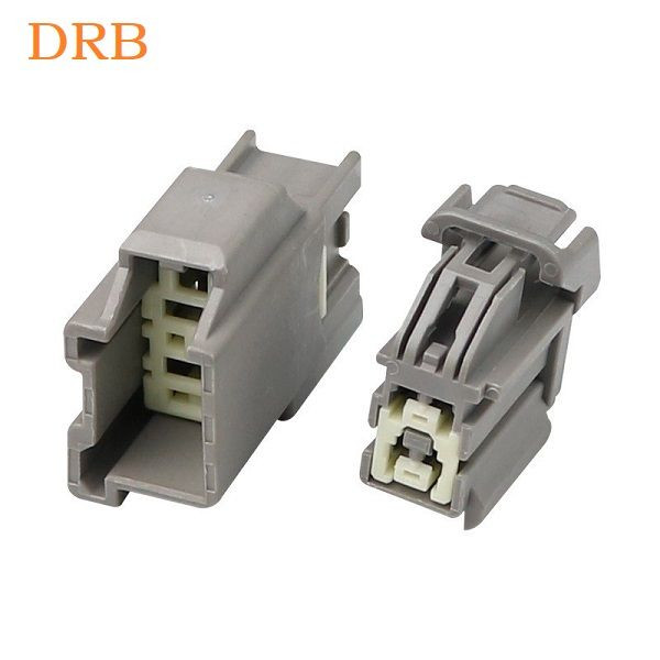 Buy 4-hole Yazaki Type 7283-6449-40 Gray Housing 7282-6449-40 Wire ...