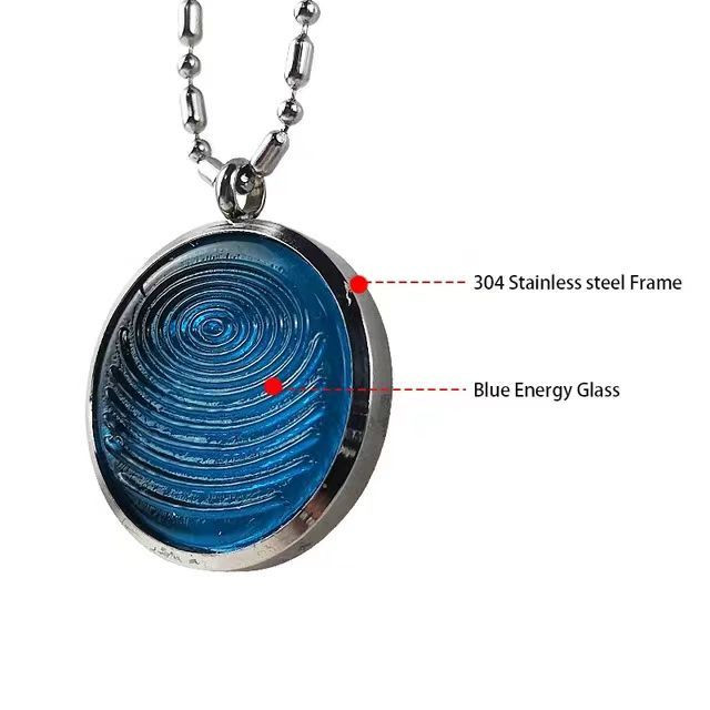 Buy Energy Health Bio Disc Chi Pendant Necklace Apha Spin Chi Necklace ...