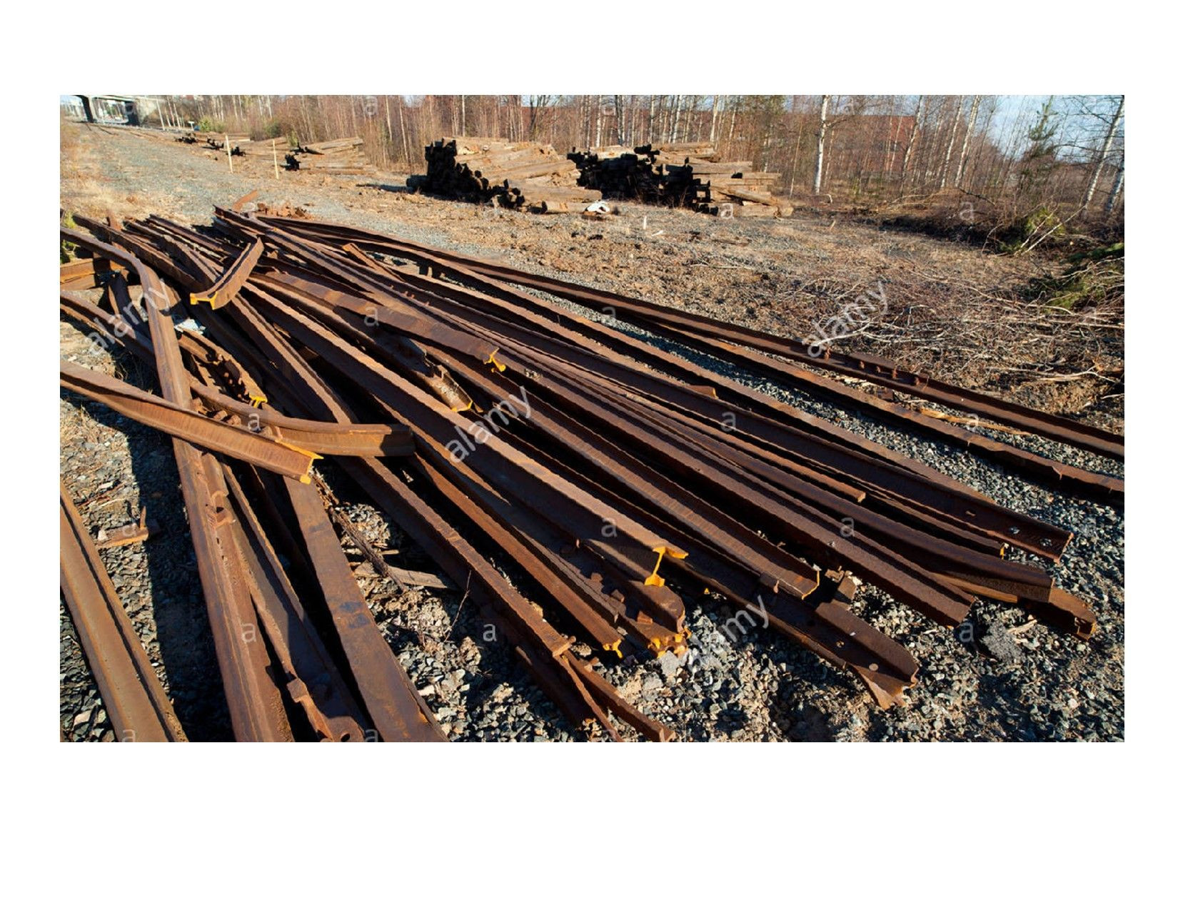 Buy Used Railroad Steel Rails from Goldshire Consulting Inc, USA ...