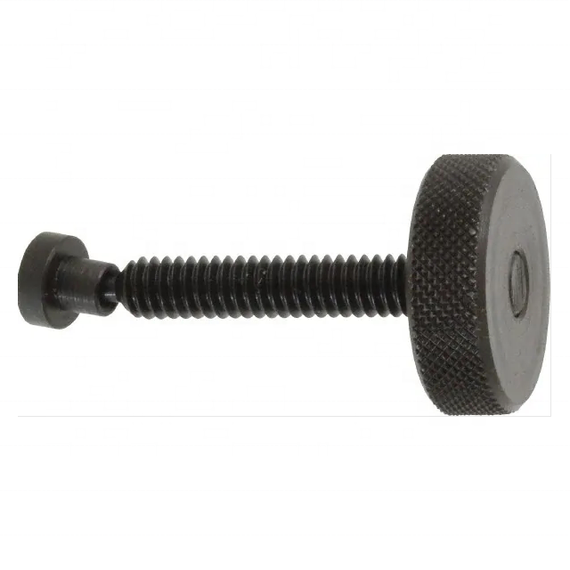 Buy Steel Swivel Pad Screws, Knurled Knob Swivel Screw Clamp With Large ...