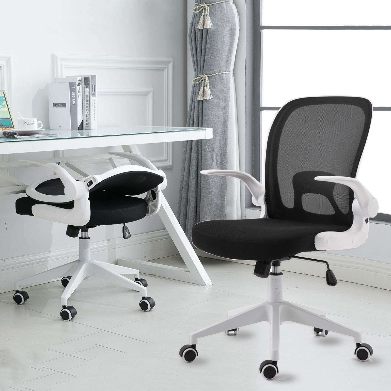 Buy Folding Back Home Computer Desk Home Computer Desk Rotating Chair ...