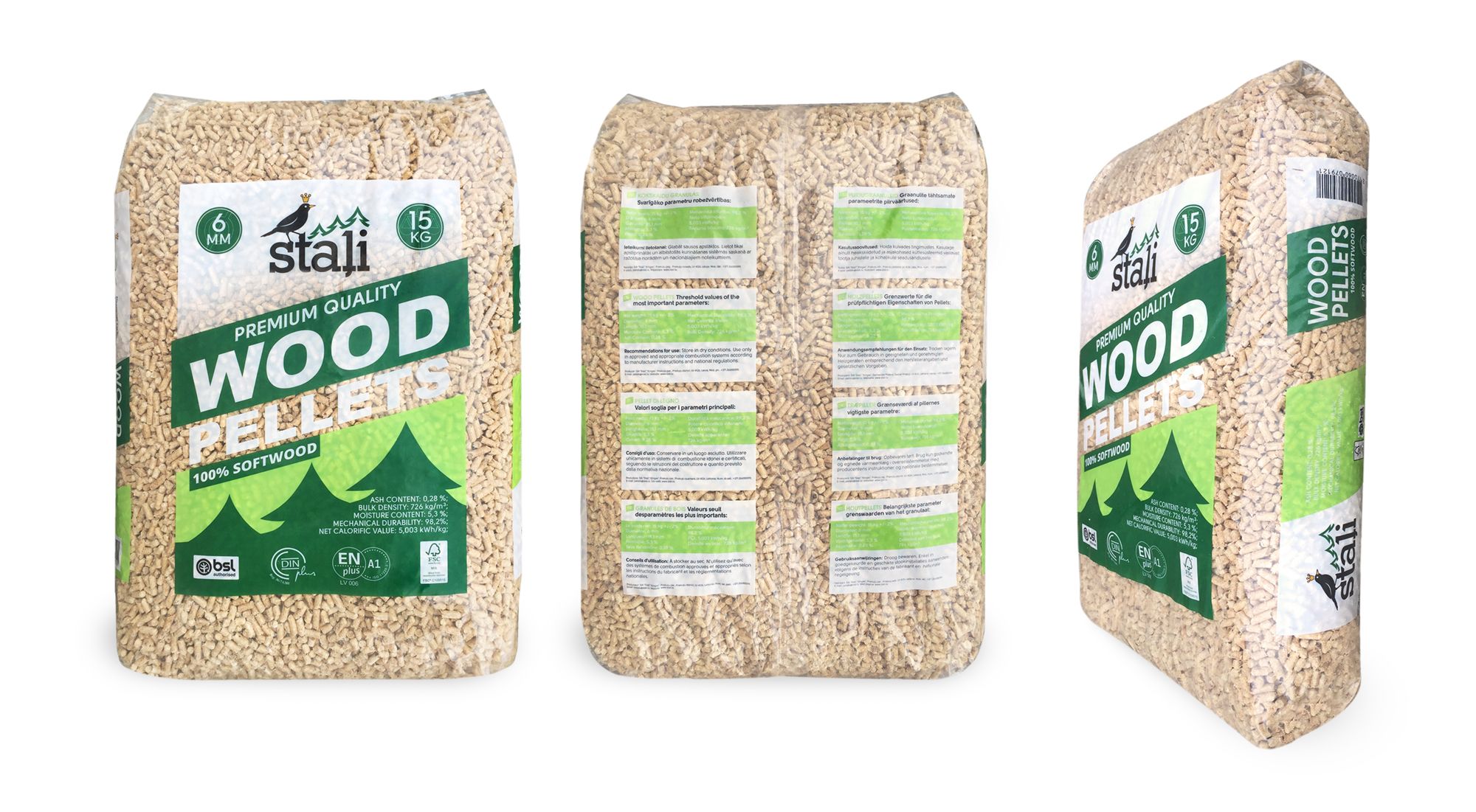 Buy Wood Pellets from Company - Elina Lubiane, Latvia | Tradewheel.com