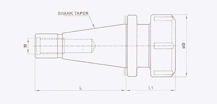 Buy Collet Adaptor Iso E Type from Mavani Engineering Works, India ...