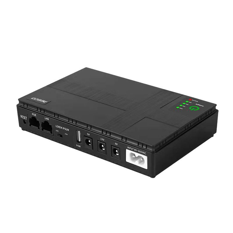 Buy Dc Ups With Poe Port 18w 36w With 10400mah Lithium Battery from ...