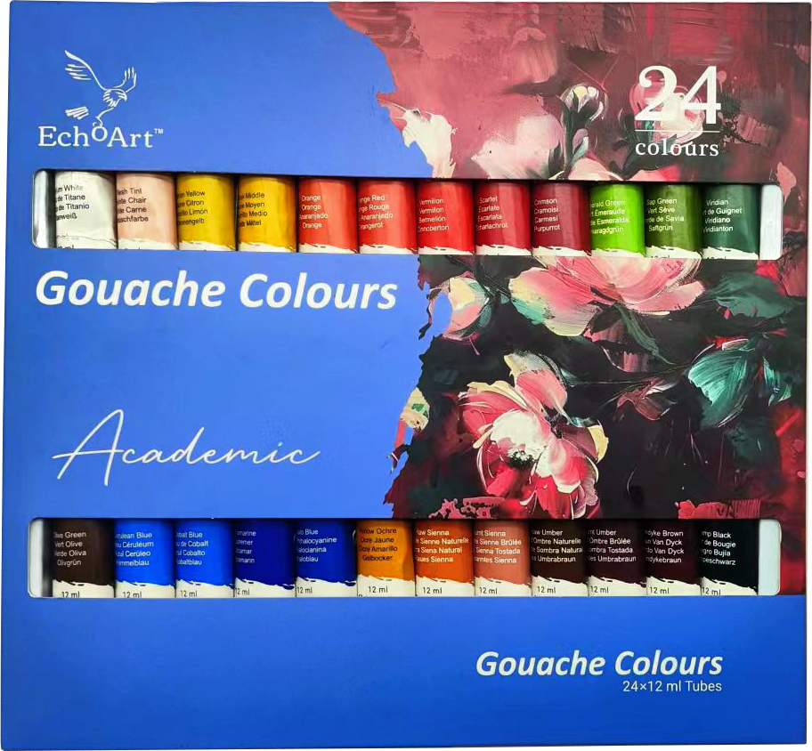 Buy Gouache Paint Set 12 Colours from TIANJIN GRACE ART MATERIAL ...