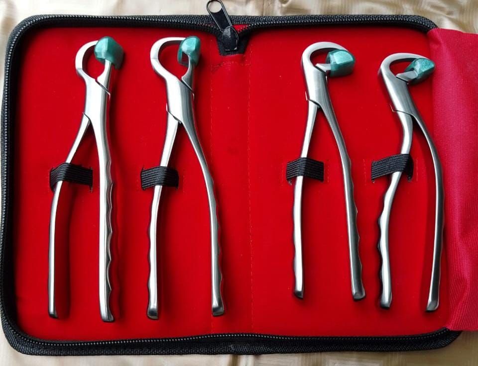 Buy Dental Extraction Forceps Standard Series Set Of 4 Pcs 40 Bumpers ...
