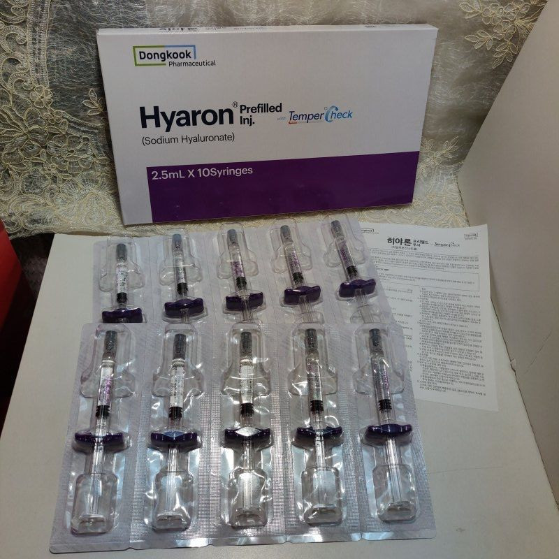Buy Korea Hyaron Ha Filler Prefilled Injection 2.5ml *10 Hyaluronic ...