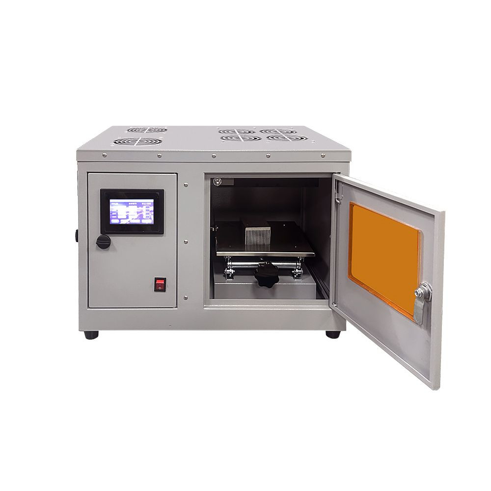 Buy Timing Uv Led Curing Oven With Air Cooling System 200*200mm Chamber Fan Cooled 365nm Led Uv ...