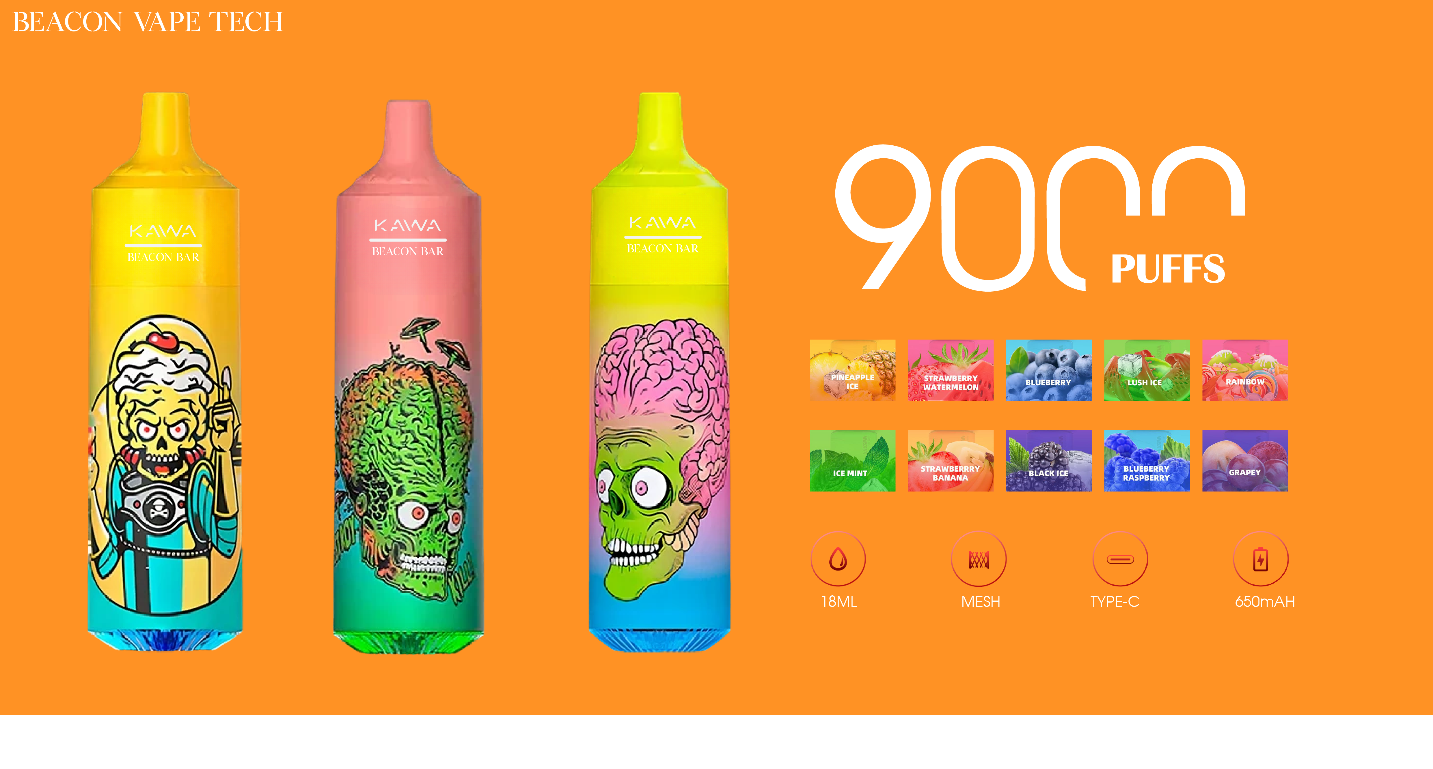 Buy Tornado 9000 from Beacon Vape Tech, China | Tradewheel.com