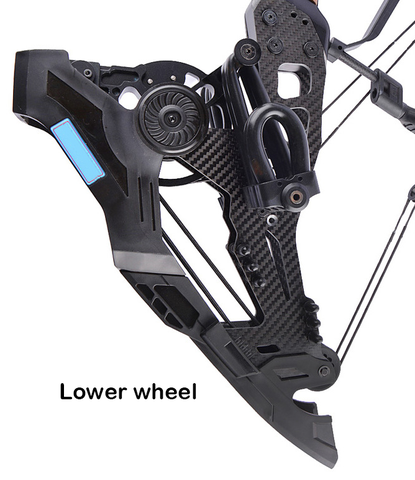 Buy 21.5lbs-60lbs Archery Compound Bow 330fps Steel Ball Archery ...