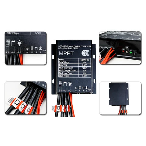 Buy 30a Solar Street Light Controller Solar Powered Controller ...