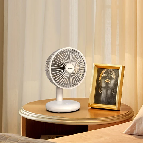 Buy 8 Inch Desktop Room Desk Smart Electric Cooling Table Air Fan With ...