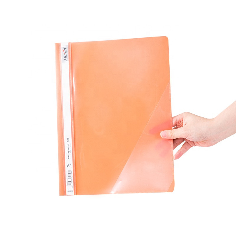 Buy A4 Clear Plastic Report File Folder Pp Management File Business ...