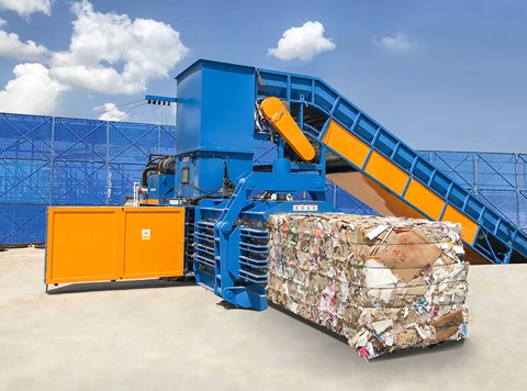 Buy Automatic Horizontal Press Waste Paper Cardboard Baler/hydraulic ...