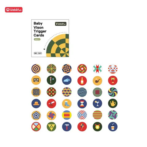 Buy Baby Early Education Flash Stimulation Cards Toy Training Card Baby ...