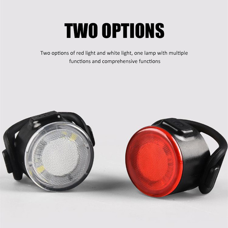 Buy Bike Rear Lights Mini Led Bicycle Tail Helmet Backpack Lights Usb ...