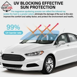 Buy Car Film Double Silver Metal Sputter Film Uv Protection Explosion ...