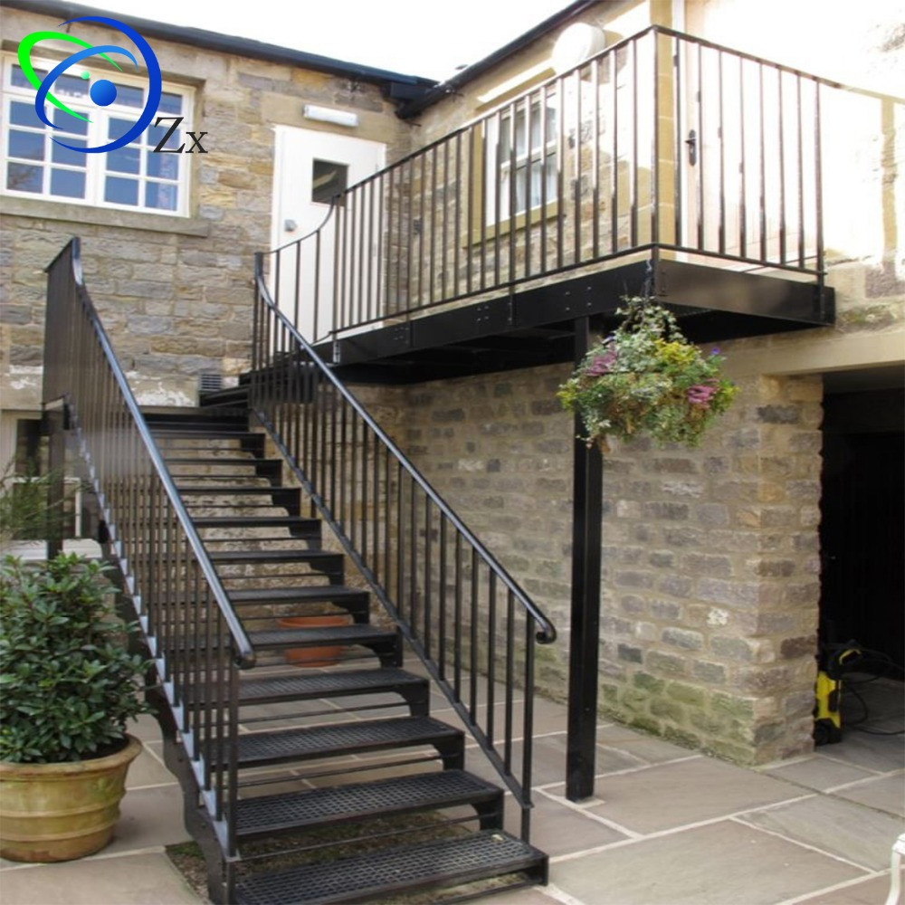 Buy Cheap Factory Cost External Galvanized Metal Staircase/exterior ...
