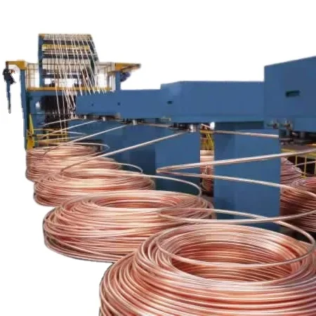Buy Copper Continuous Cast Machine Copper/brass/bronze Wire Horizontal ...