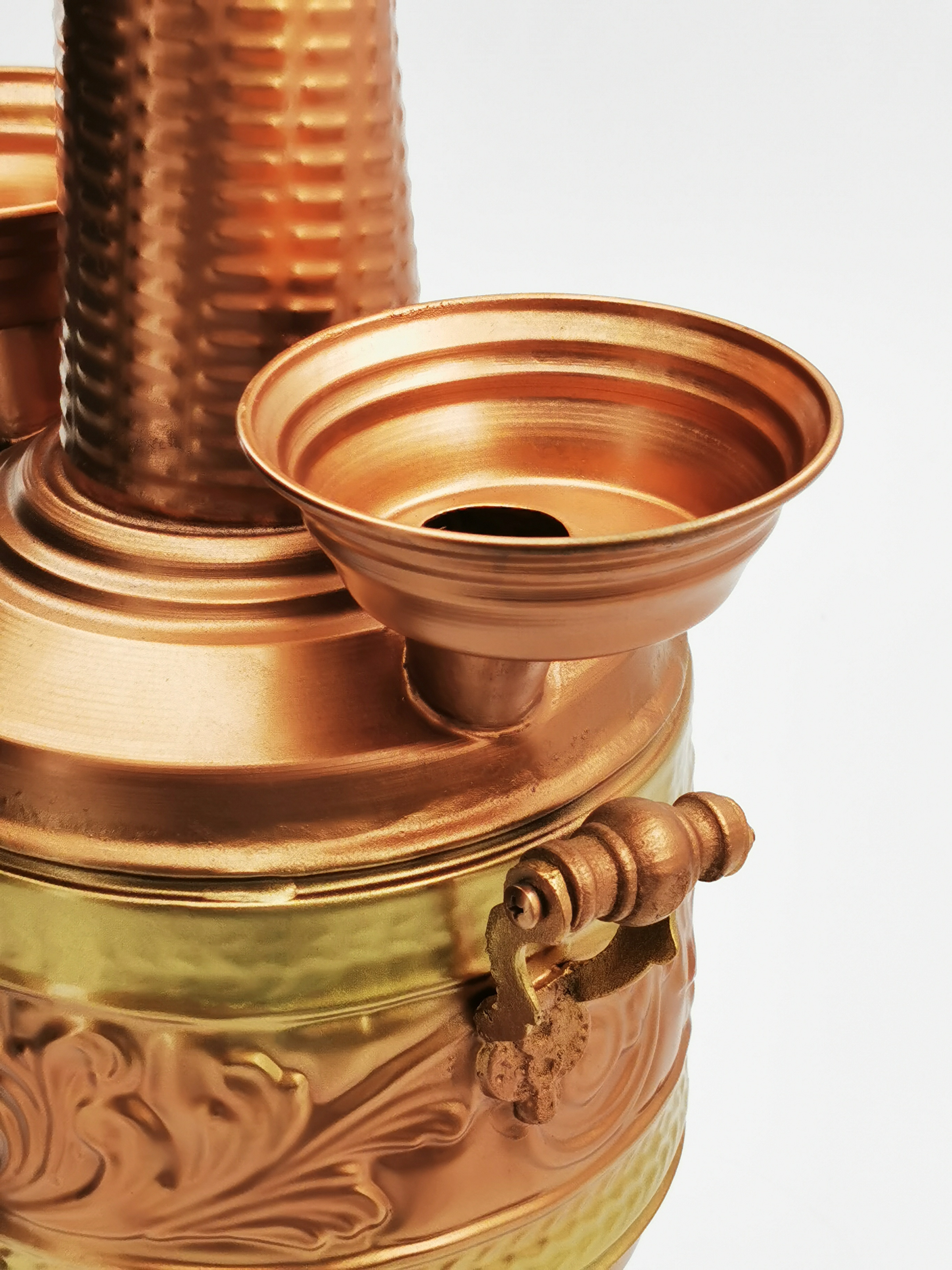 Buy Copper Traditional Tea Pot Semaver Tea Maker Turkish Tea Maker ...