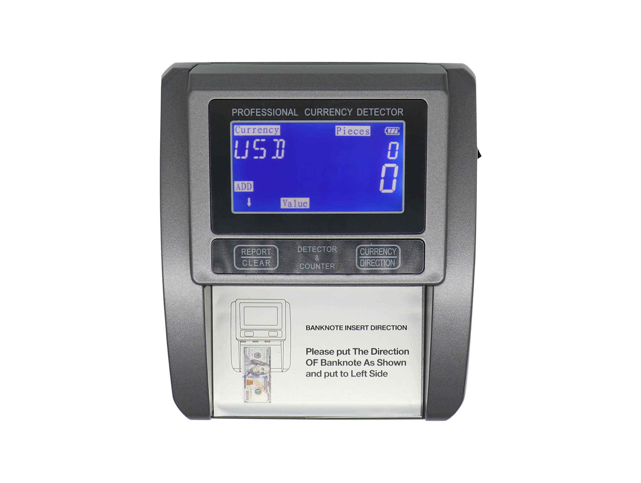 Buy Counterfeit Money Detector Portable Battery Money Counter Machine ...