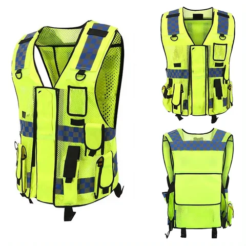 Buy Custom Odm Design Construction Security Reflective Safety Vest Hi ...