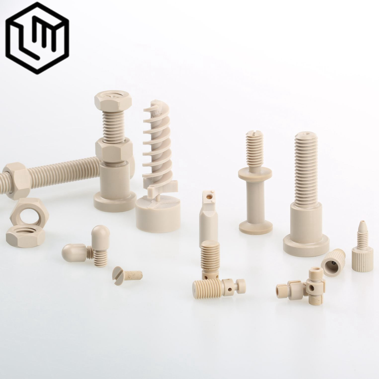 Buy Custom Plastic Screw Precision Plastic Spare Part Cnc Machining ...