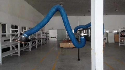 Buy Customizable Flexible Extraction Exhaust Pipe Hose Soldering Fume ...