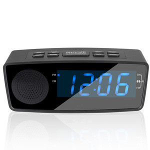 Buy Dual Alarm With Snooze Function Fm Radio Sleep Timer Large Led ...