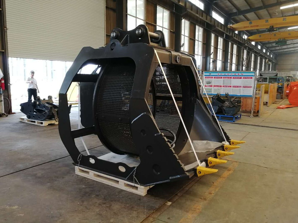 Buy Dx215-9c Excavator Rotating Screening Bucket from Shandong Mingde ...