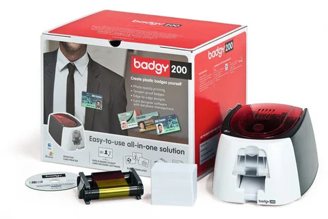 Buy Evolis Badgy100 Single Sided Card Printer Usb | Thermal Transfer ...