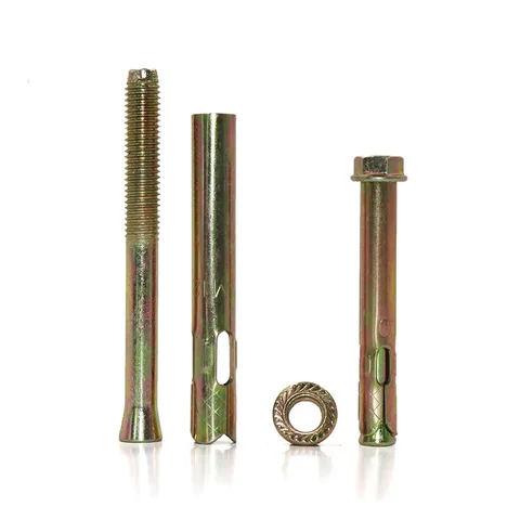 Buy Galvanized Sleeve Anchors With Hex Flange Nuts Expansion Anchor ...