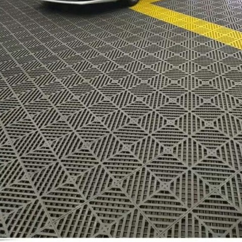 Buy Garage Tile Flooring Rubber Garage Floor Tile from Lucky Monkey ...