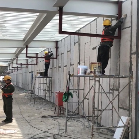 Buy Green Wall System With Energy Saving Precast Sandwich Panel from ...