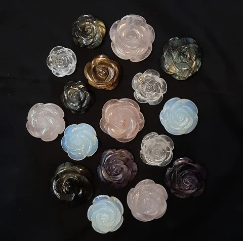 Buy Hot Sale Product Nature Stone Weights 50-80gms Agate Rose For Home ...