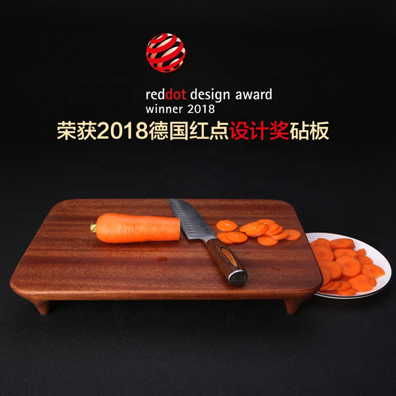 Buy Household Ebony Rectangular Chopping Blocks Wood Cutting Board from ...