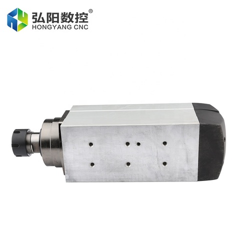 Buy Hqd 6kw 220v 380v Cnc Router Spindle Motor Air Cooling Spindle ...