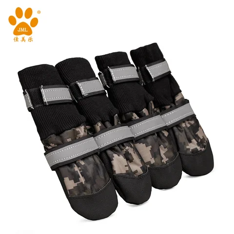 Buy Jml New Design Warm Faux Fur Pet Snow Winter Boots For Dogs X1461 ...