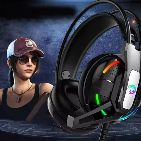 Buy Led Light Gaming Headset For Ps4 Pc Xbox One Ps5 Controller, Noise ...