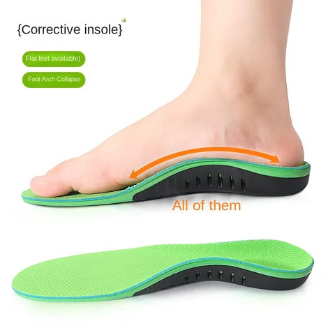 Buy Mens And Womens Eva Flat Foot Corrective Insoles Adult Arch Support ...