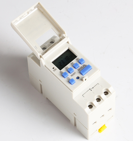 Buy Open Electric Din Rail 240vac Daily And Weekly Programmable ...