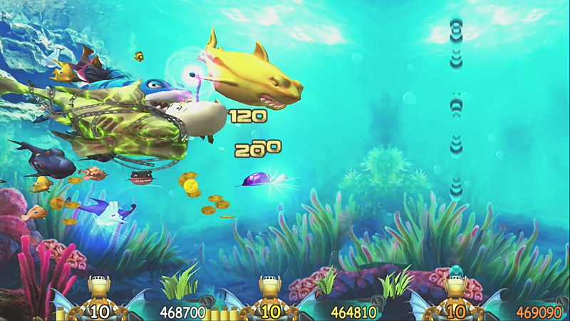 Buy Original 3d Angry Deep Whale Fishing Arcade Game Board With Dual ...
