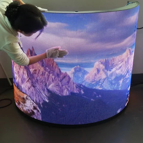 Buy Outdoor Flexible Led Screen Advertising Modular Led Digital ...