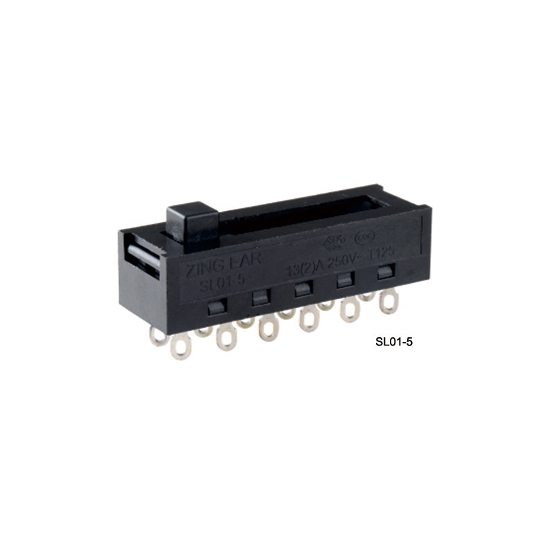 Buy Pti175 125- 250 Vac Plastic 2p4t Electric Micro Slide Switch from ...