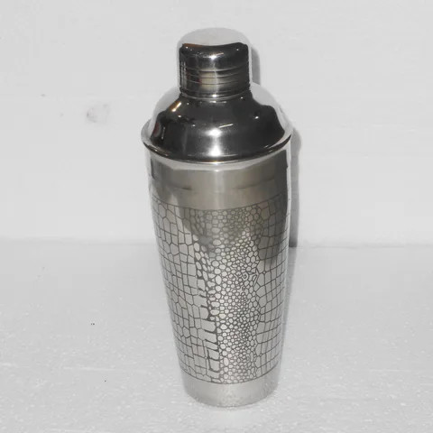 Buy Pure Stainless Steel Mocktail Shaker Antique Hammered Design ...