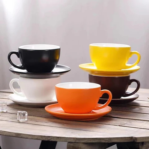 Buy Rainbow Color Cup Ceramic Tea Cup Porcelain Coffee Coffee Cups And ...