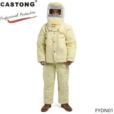 Buy Resisting 500 Degree Centigrade Contact Heat Yellow Para-aramid ...