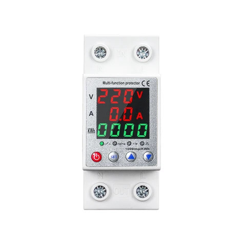 Buy Rmshebei 2p 63a Smart Digital Tube Circuit Breaker Ordinary Three ...