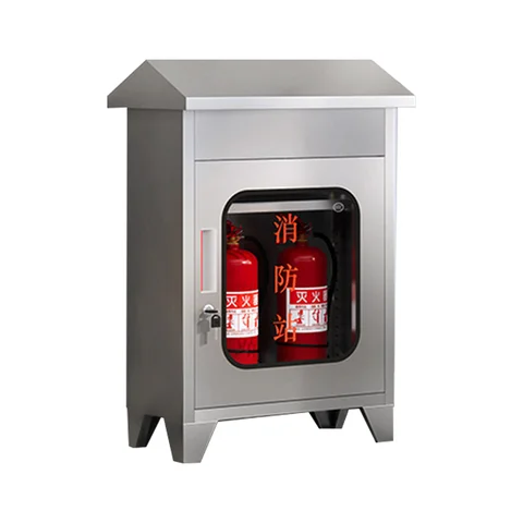 Buy School Fire Prevention Equipment Display Cabinet Stainless Steel ...